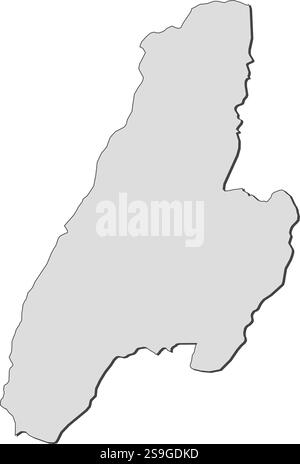 3d map of Tolima is a department of Colombia Stock Vector Image & Art ...