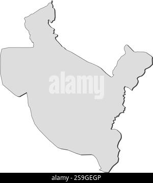 Map of Salah ad Din, a province of Iraq Stock Vector Image & Art - Alamy