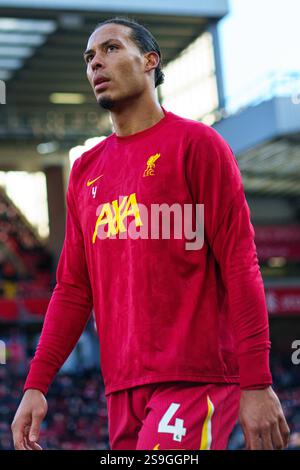 Liverpool's Virgil van Dijk is seen during the UEFA Champions League ...