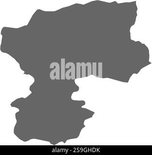 Map of Afghanistan with the provinces, Bamyan is highlighted Stock ...