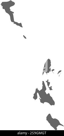 Map of Ionien Islands, a province of Greece Stock Vector Image & Art ...