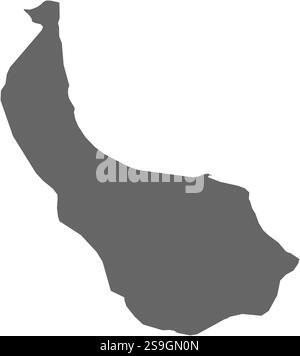 Map of Iran with the provinces, Gilan is highlighted Stock Vector Image ...