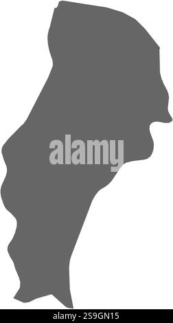 East Berbice-Corentyne region outline map set Stock Vector Image & Art ...