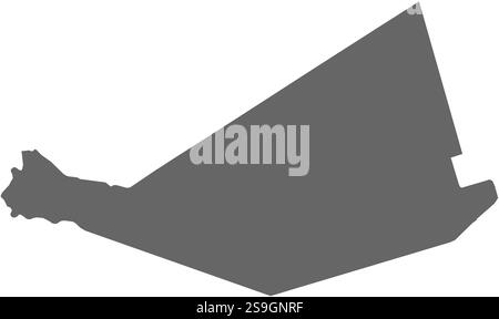 Map of Jordan as a gray piece, Mafraq is highlighted in red Stock ...