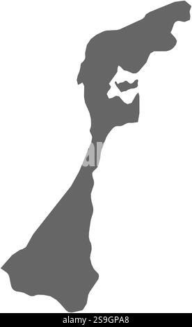Map of Ishikawa, a province of Japan Stock Vector Image & Art - Alamy