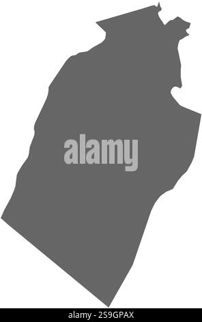 Map of Iraq with the provinces, Najaf is highlighted Stock Vector Image ...