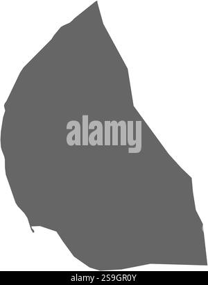 Map of Libya as a gray piece, Benghazi is highlighted in red Stock ...