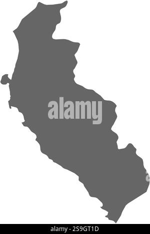 Ica Peru Map grey Stock Vector Image & Art - Alamy