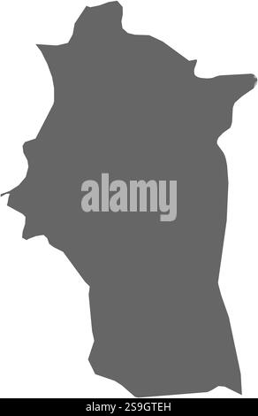 Map of Syria with the provinces, Latakia is highlighted Stock Vector ...