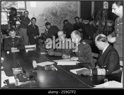 German Surrender/ 5 May 1945 / Document Stock Photo - Alamy