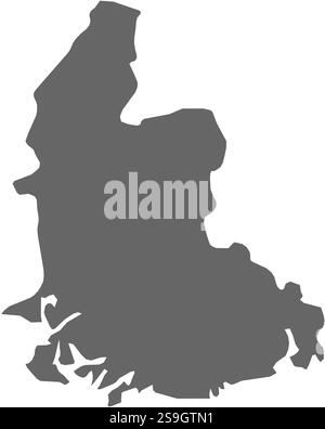 Vest-Agder county outline map set Stock Vector Image & Art - Alamy