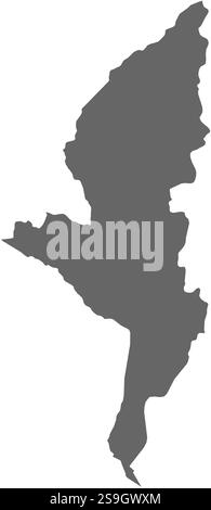 Map of Zimbabwe with the provinces, Manicaland is highlighted Stock ...