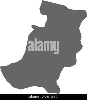 Map of Turkey with the provinces, Sakarya is highlighted Stock Vector ...