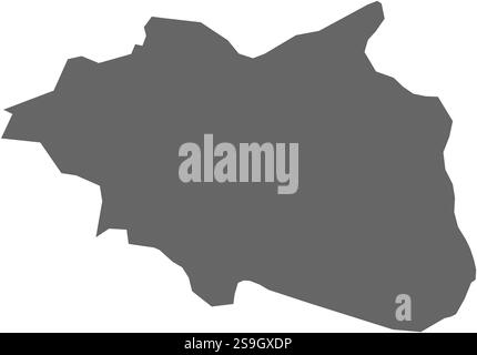 Map of Turkey as a gray piece, Cankiri is highlighted in red Stock ...
