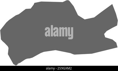 Map of Turkey as a gray piece, Mardin is highlighted in red Stock ...