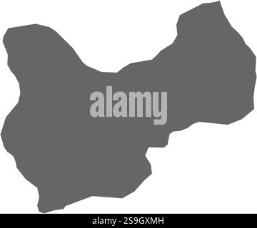 Map of Turkey with the provinces, Mus is highlighted Stock Vector Image ...