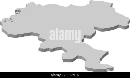 Map of Cauca, a province of Colombia Stock Vector Image & Art - Alamy
