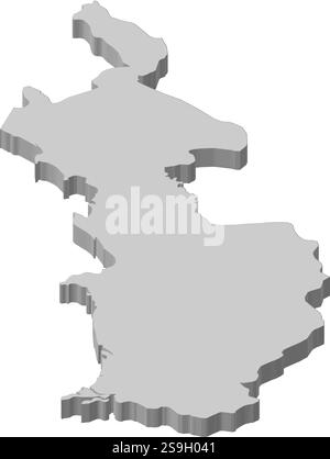 Map of Choco, a province of Colombia Stock Vector Image & Art - Alamy