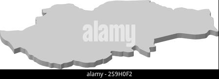 Map of Indonesia with the provinces, Jambi is highlighted Stock Vector ...