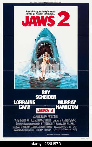 JAWS 2, Murray Hamilton, Lorraine Gary, 1978, (c) Universal Pictures ...