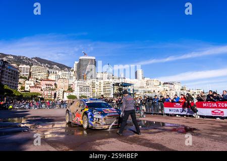55 Joshua MCERLEAN, Eoin TREACY, Ford Puma Rally1, action during the 2025 Rally Sweden, 2nd ...