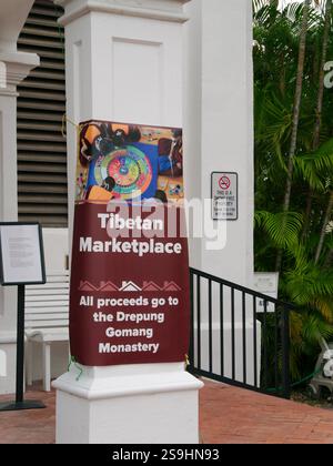 ST PAUL'S EPISCOPAL CHURCH outside view sign for Tibetan Marketplace by ...