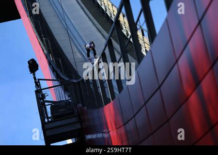 26 January 2025, Bavaria, Oberstdorf: Nordic skiing/ski jumping: World ...