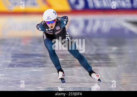 CALGARY, CANADA - JANUARY 26: Greta Myers of United States of America ...