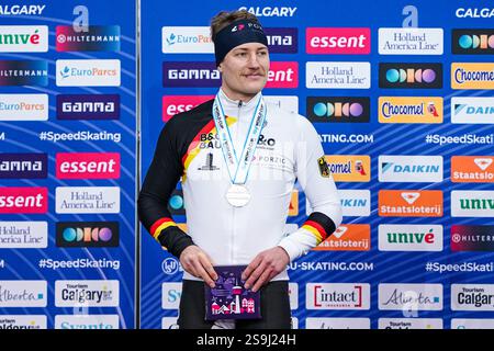 CALGARY, CANADA - JANUARY 26: Fridtjof Petzold of Germany, Timothy ...