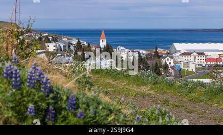 Scenic SIGLUFJORDUR northernmost settlement in Iceland was established ...