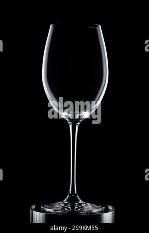 Empty wine glass Stock Photo - Alamy