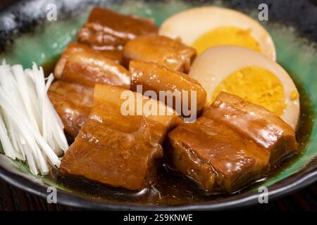 Stewed pork cubes Stock Photo - Alamy