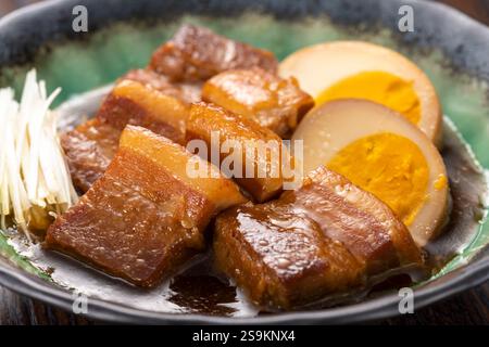 Stewed pork cubes Stock Photo - Alamy