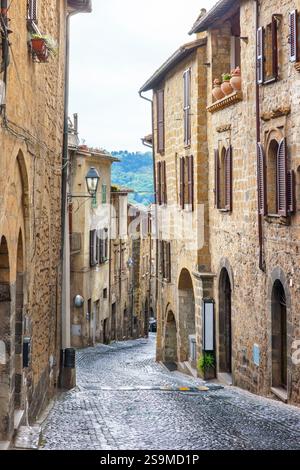 Street, Orvieto, Italy Stock Photo - Alamy
