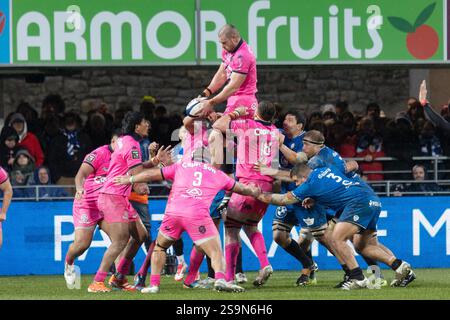 Romain Briatte of Stade Francais during the Top 14 match between ...