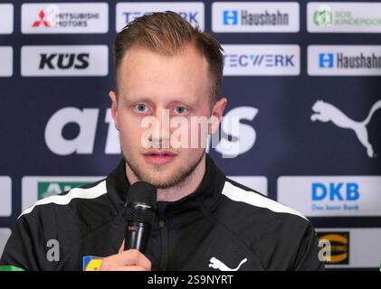 Oslo, Norway. 27th Jan, 2025. Handball: World Championship, press ...