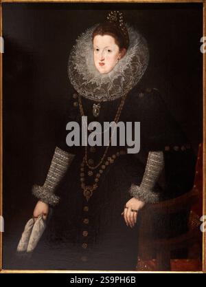 A 17th-century oil on canvas by Frans Pourbus the Younger, depicting ...