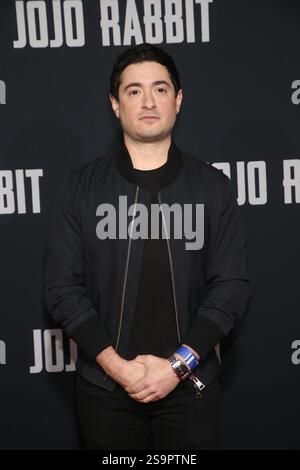 Jason Fuchs at the 'Jojo Rabbit' film premiere, Arrivals, Hollywood ...