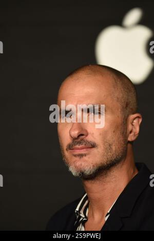 Zane Lowe attending arrivals for 'Dickinson' TV show premiere on ...