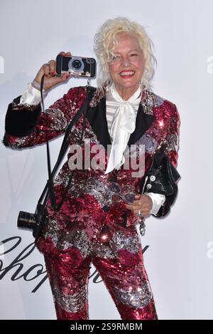 Ellen von Unwertharrivals at 25th annual amfAR Gala at Hotel du Cap ...
