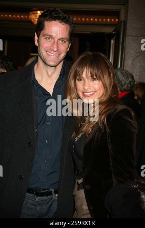 Peter Hermann and Mariska Hargitay Opening night after party for the ...