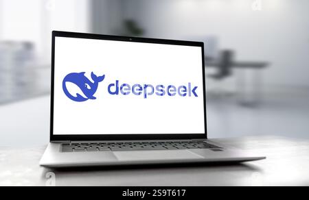 Deepseek Ai logo is displayed on smartphone Stock Photo - Alamy