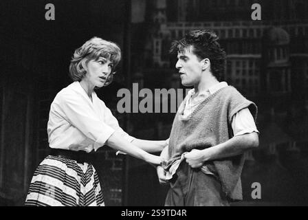 l-r: Kiki Dee (Mrs Johnstone), Con O'Neill (Mickey Johnstone), Robert ...