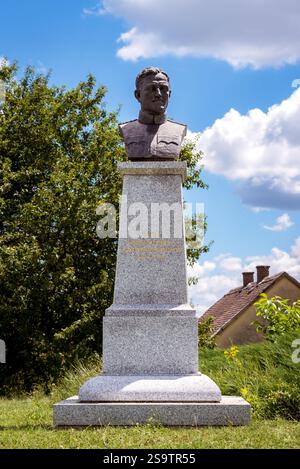 Tekeris, Serbia – July 5. 2024: Memorial ossuaries in the village of ...