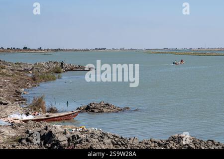 Mesopotamian Marshes, habitat of Marsh Arabs aka Madans Basra Iraq ...