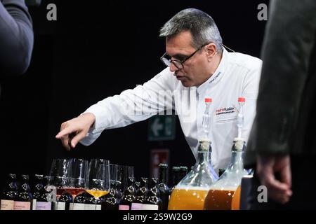 Spanish chef Oriol Castro during the 30 edition of the MadridFusion ...