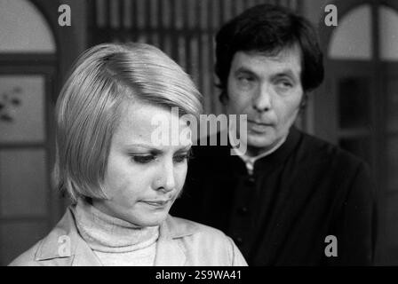 Argentine actress Marta González and Argentine actor Tito Alonso during ...