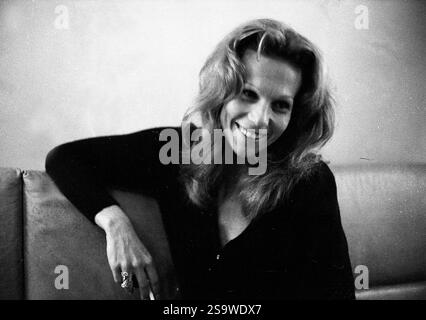 Argentine theater, film and TV actress and producer, during an ...