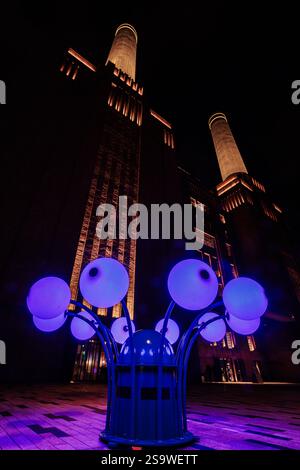 In Bloom at Battersea Light Festival 2025 illuminating winter nights ...