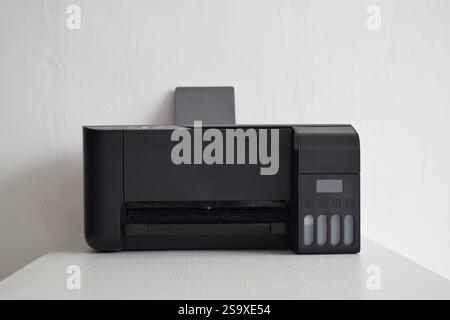 Printer, copier, scanner. Office table Stock Photo - Alamy